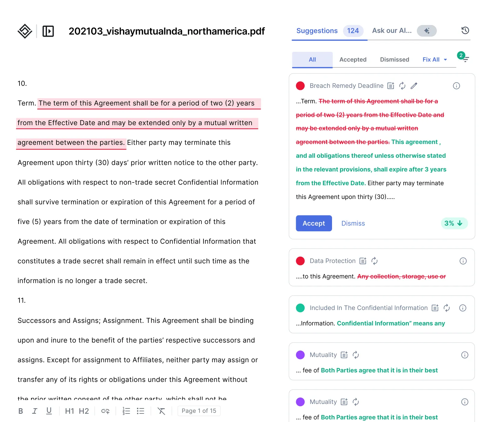 SpeedLegal - Your Personal AI Contract Paralegal
